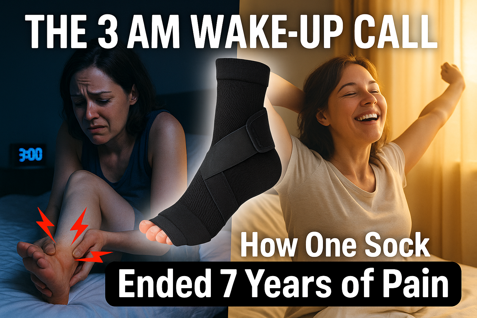 The 3 AM Wake-Up Call: How One Compression Sock Ended 7 Years of Heel ...