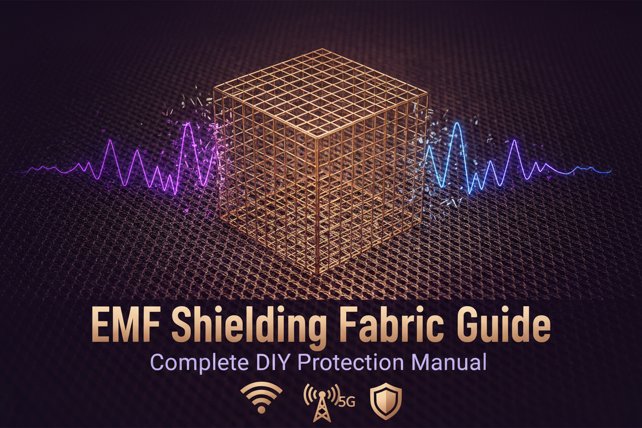 EMF Shielding Fabric Guide: How to Choose & Use Faraday Cloth | Gaia Waves