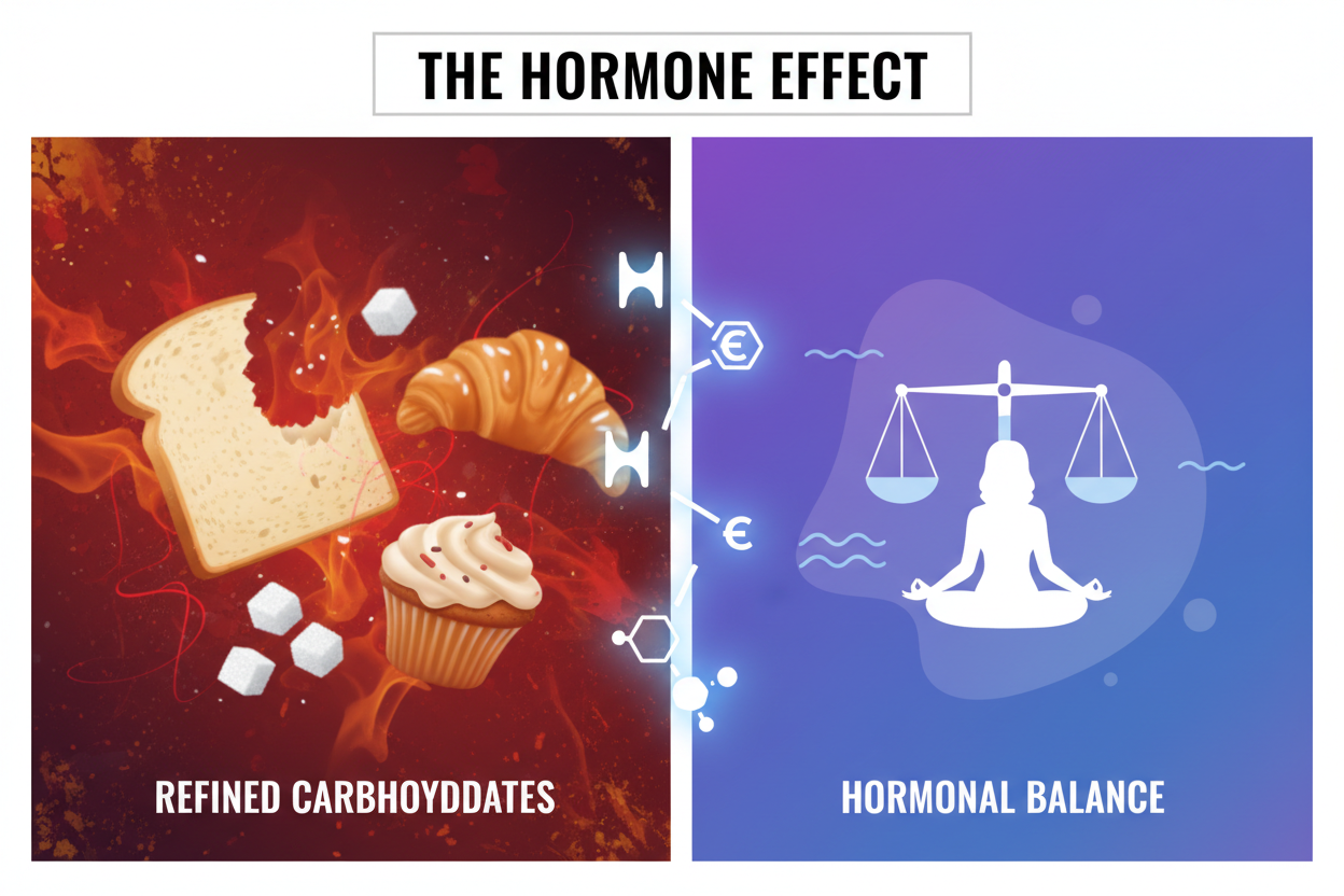 How Refined Carbs Affect Hormonal Health: The Hidden Connection – Gaia ...